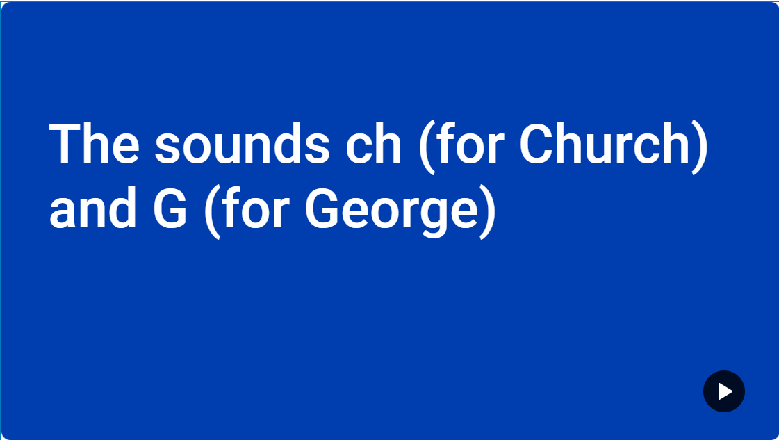 The /tʃ/ and /dʒ/ sounds - Pronunciation Practice - Online TEFL Teacher